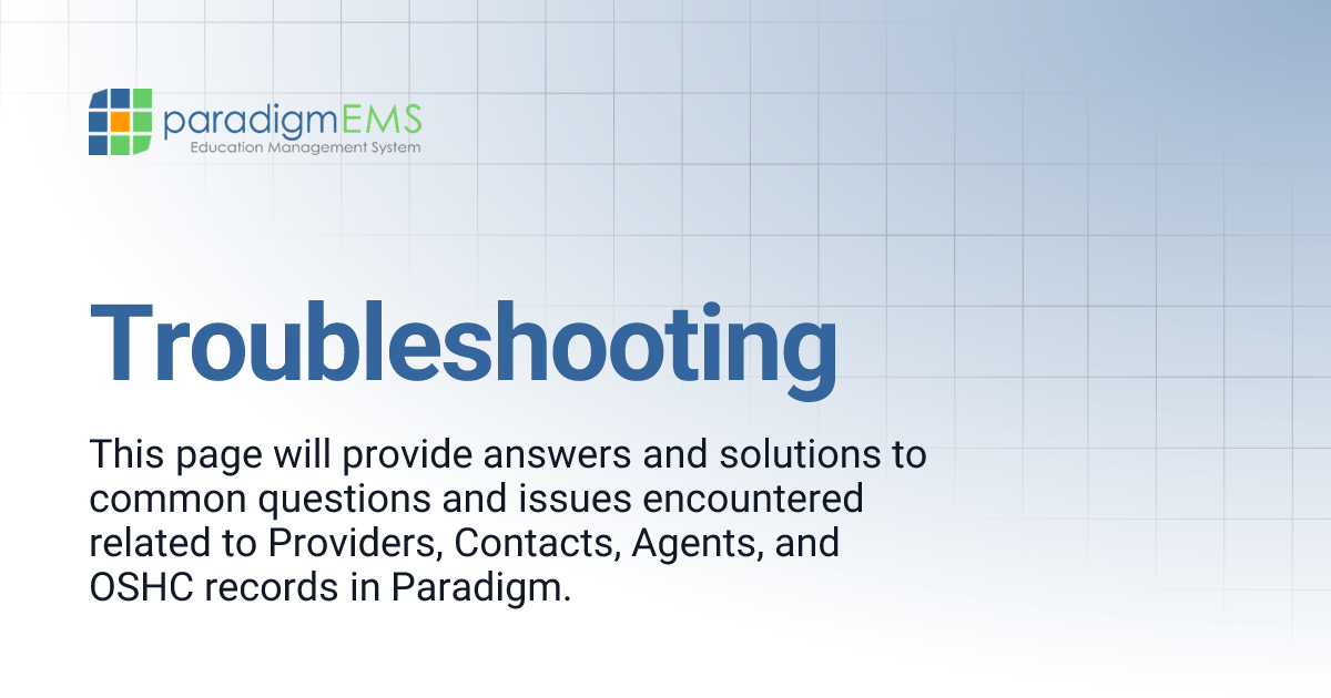 Troubleshooting | Silverband Documentation