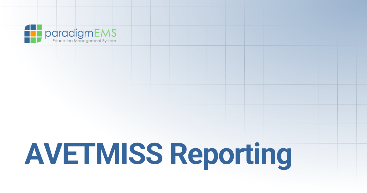 AVETMISS Reporting | Silverband Documentation