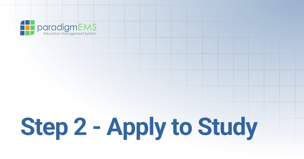 Step 2 - Apply to Study | Silverband Documentation