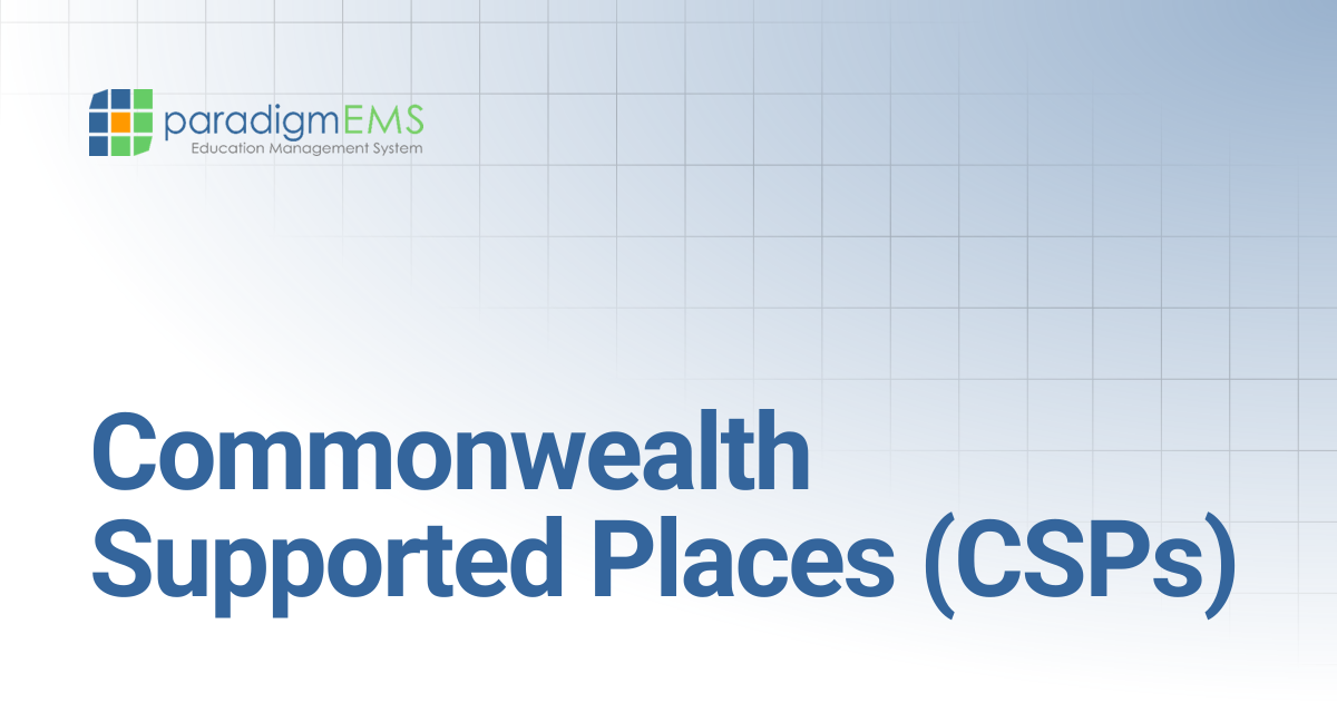 Commonwealth Supported Places (CSPs) | Paradigm Knowledge Base ...