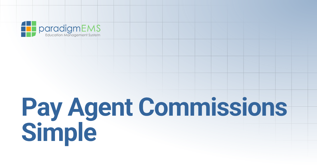 Pay Agent Commissions Simple | Silverband Documentation